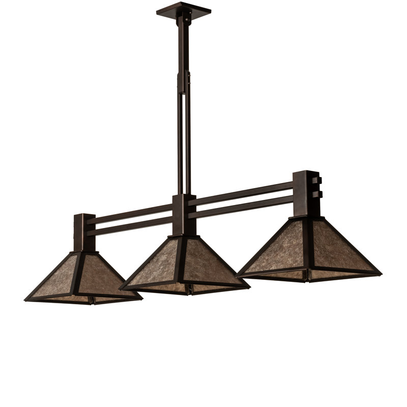 Meyda Lighting 45" Long Soffe 3 Light Pool Table Lights Pendant | Wayfair