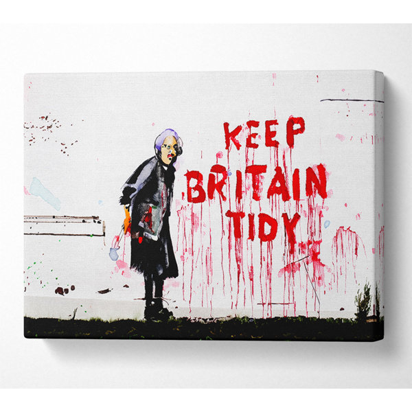 ClassicLiving Keep Britain Tidy - Wrapped Canvas Art Prints | Wayfair.co.uk