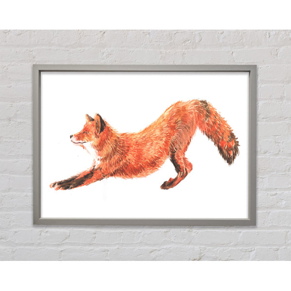 Bright Star The Fox Crouching - Single Picture Frame Art Prints on ...