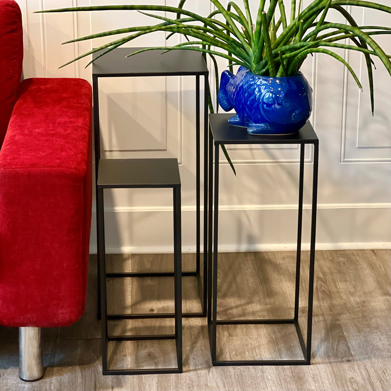 Latitude Run® Brambory Square Plant Tables | Wayfair