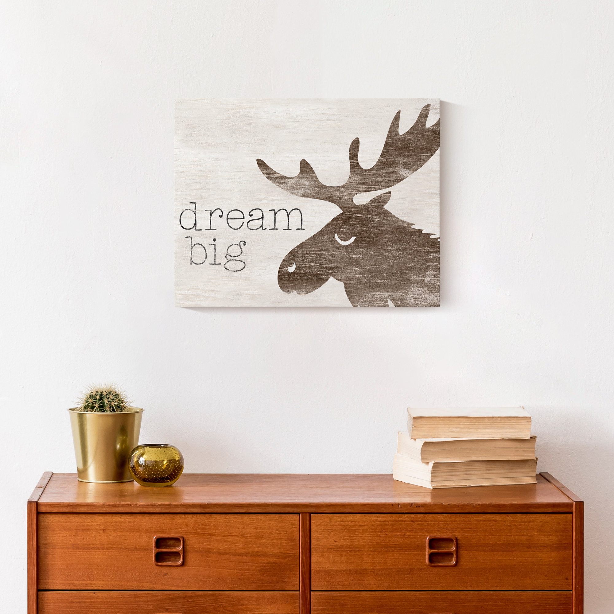 Trinx Dream Big Canvas Print | Wayfair