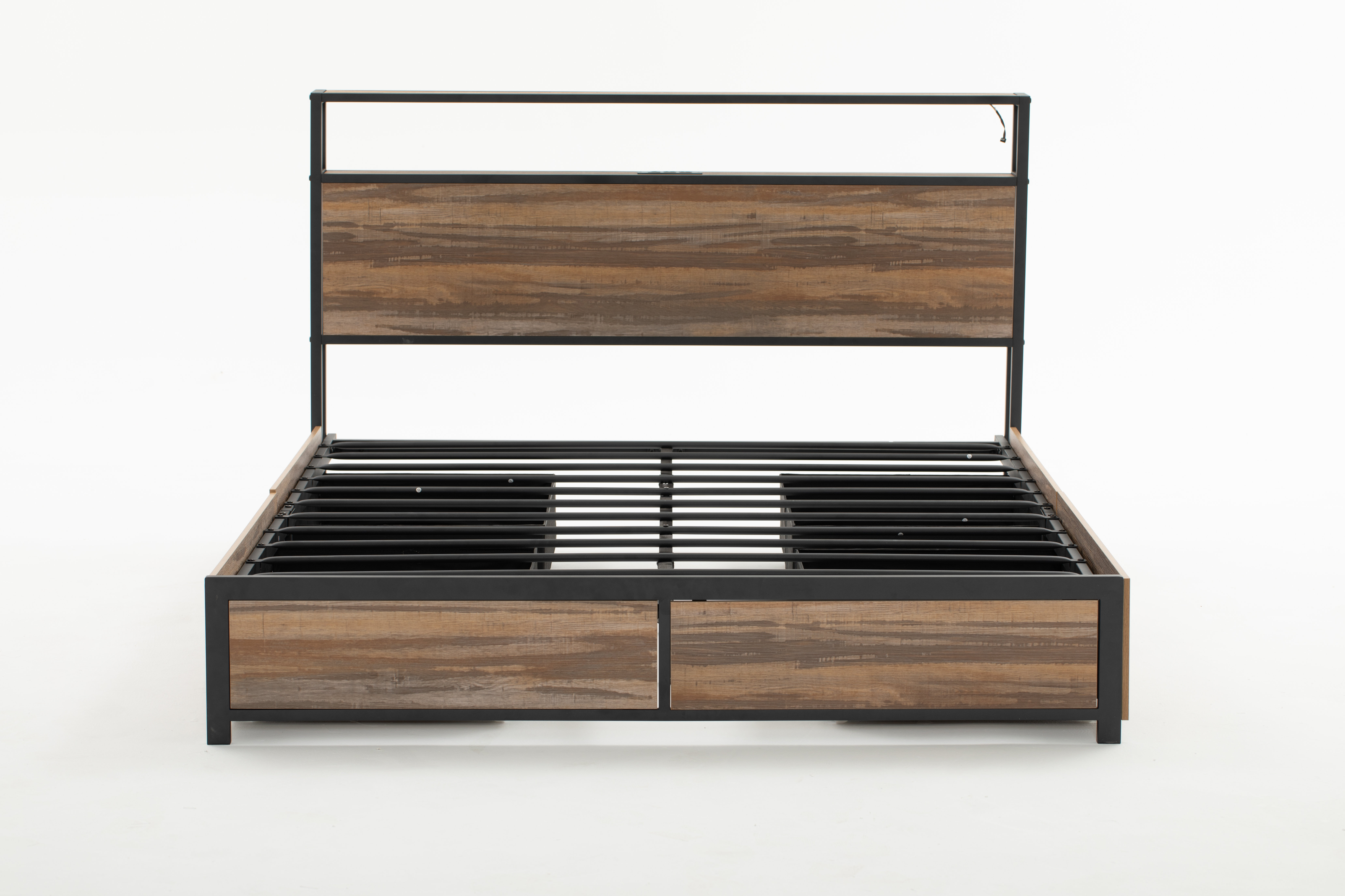 Wrought Studio Metal Sleigh Bed - Wayfair Canada
