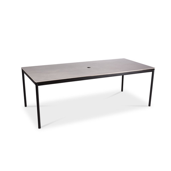 AllModern Sasha Rectangular Ceramic Outdoor Dining Table - Wayfair Canada