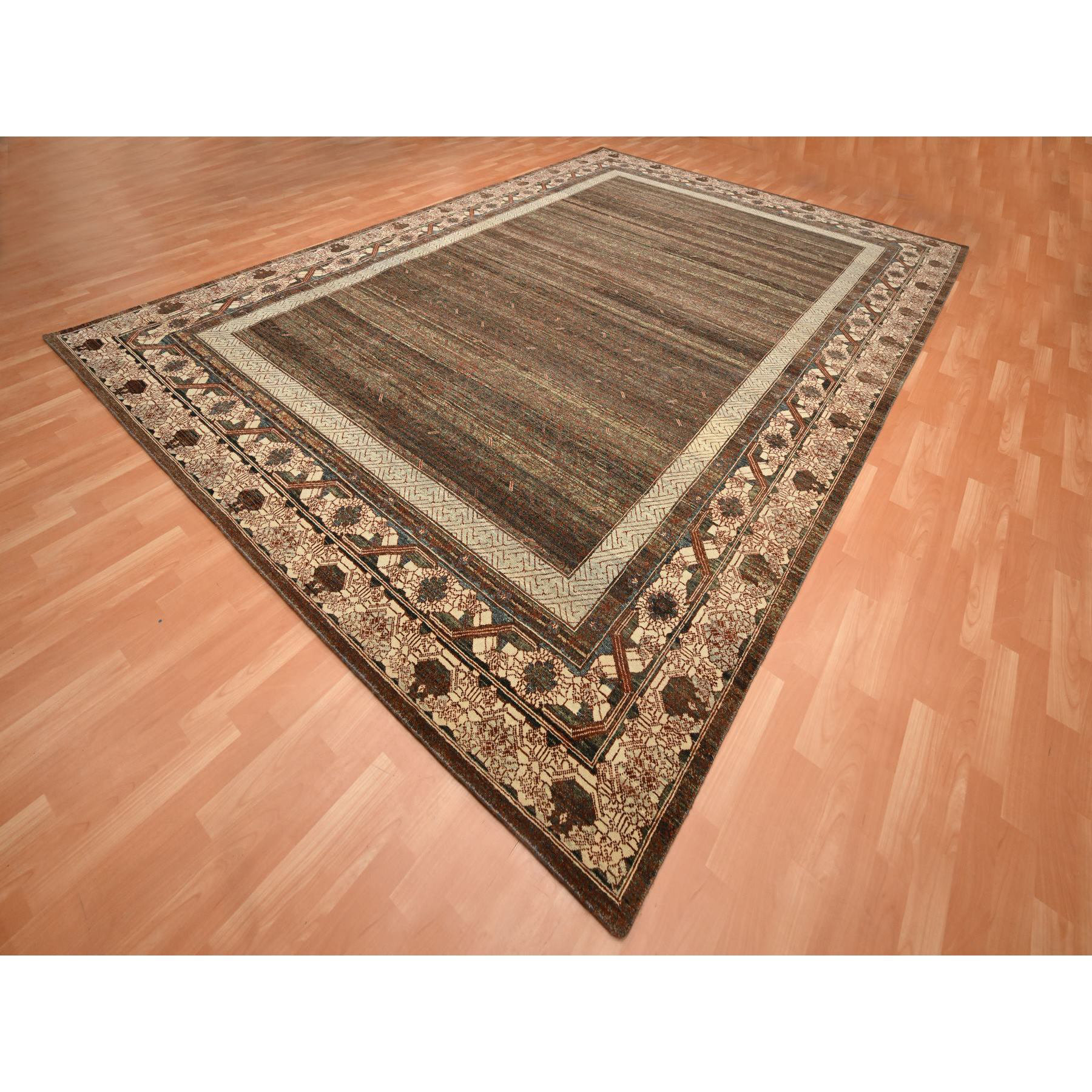 Bloomsbury Market 10'x14'3" Shades of Brown, Khotan Influence All Over ...