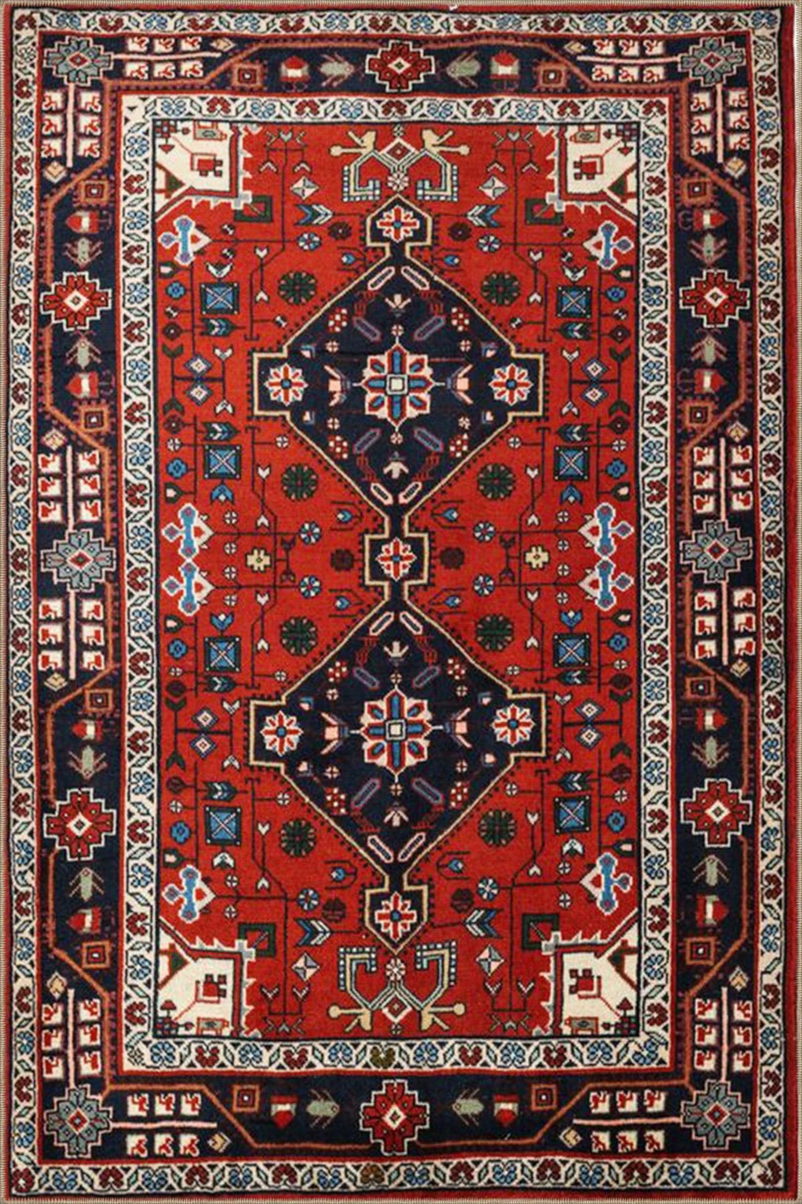 East Urban Home Modern Woven Base And Decorative Carpet With Geometric ...