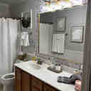 Ledel Modern & Contemporary Rectangle Bathroom Vanity Mirror Metal ...