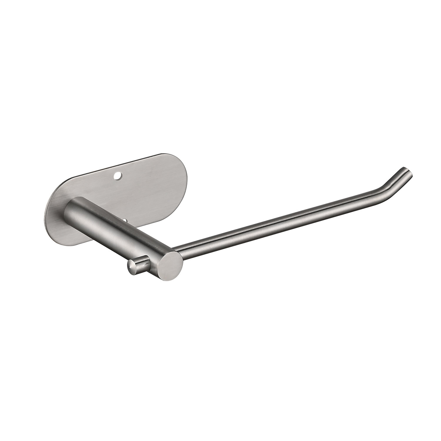 Latitude Run® 1 Pack Wall Mount Brushed Nickel Stainless Steel Paper ...