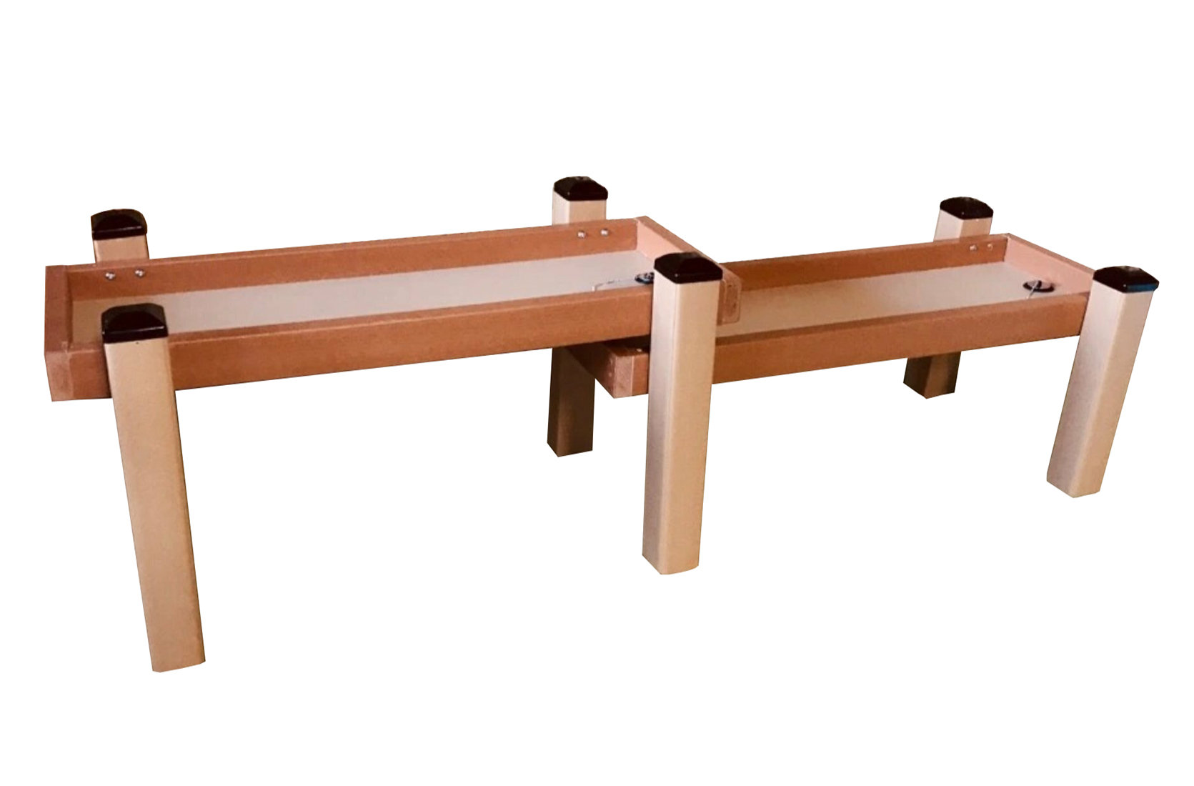 Kids' Station 90'' x 28'' Plastic Rectangle Sand and Water Table | Wayfair