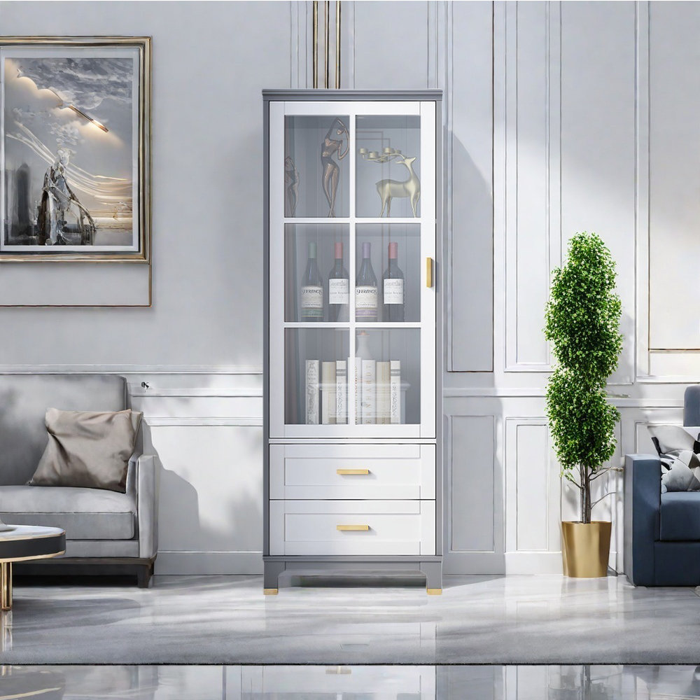 House of Hampton American style simple and practical bookcase - Wayfair ...