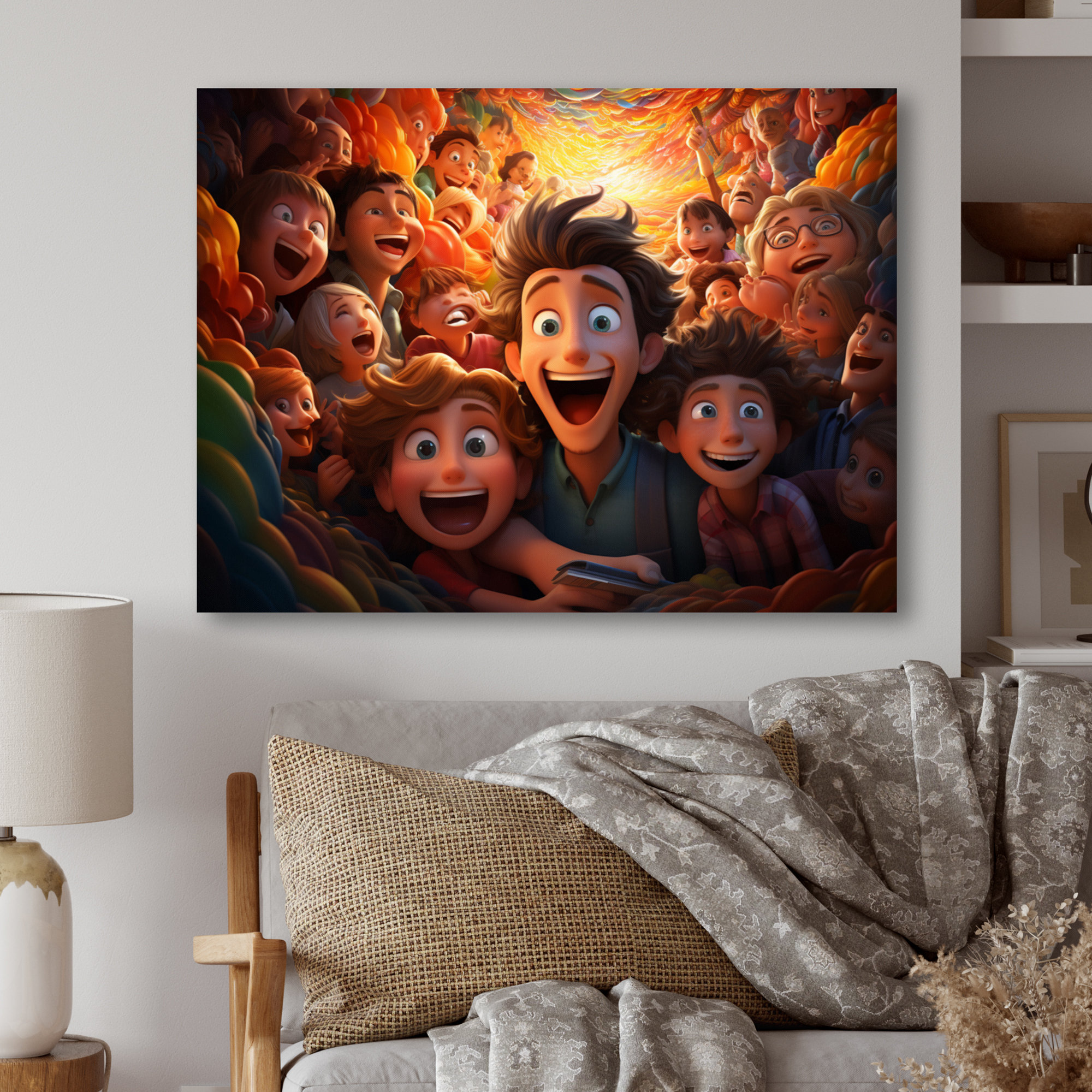 Design Art Animation at the Amusement Park III - Animation Metal Wall ...