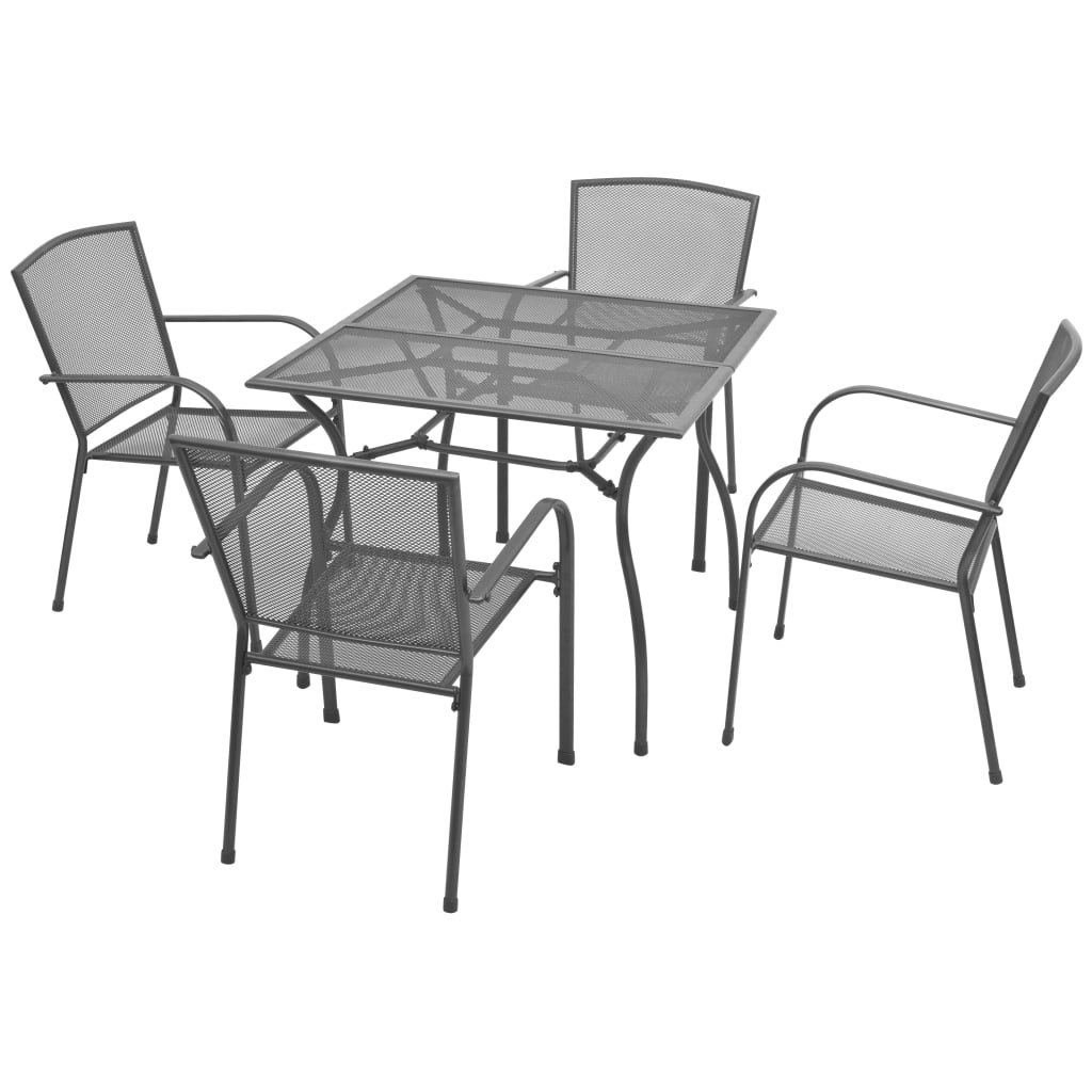 Winston Porter Patio Dining Set Patio Furniture Set Table and Chairs ...