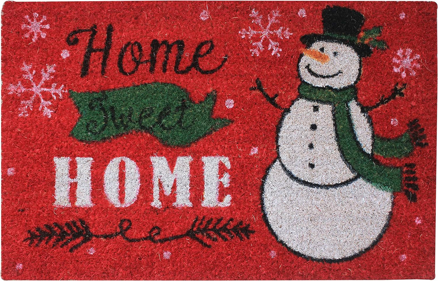 Linen Store Winter Wonderland 28" x 18" Non-Slip Indoor Outdoor Doormat ...