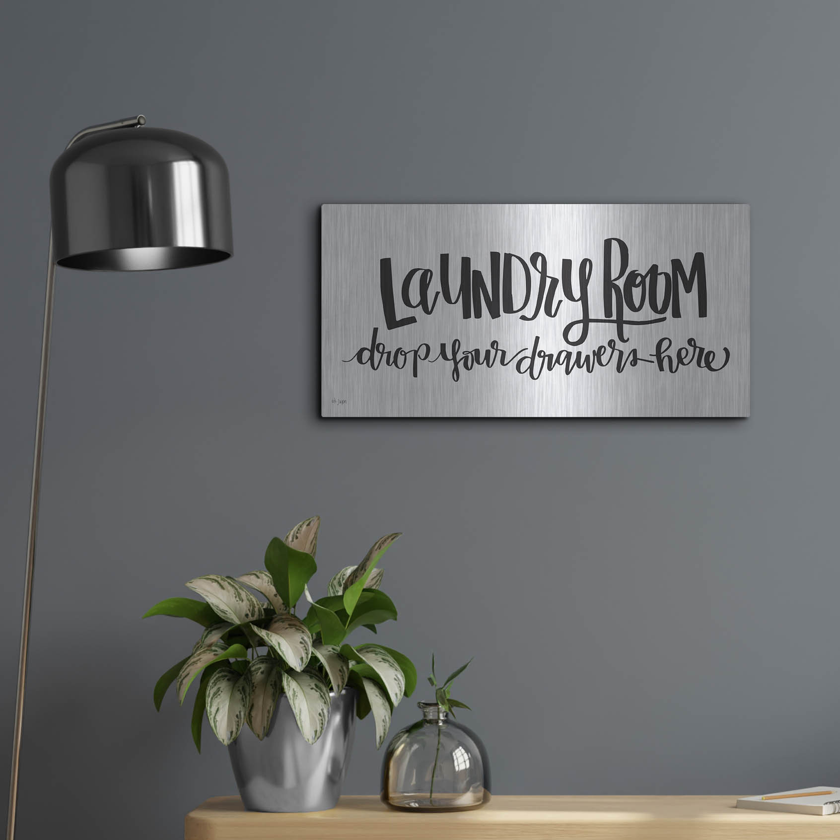 Trinx " Laundry Room Drop Your Drawers " by Jaxn Blvd | Wayfair