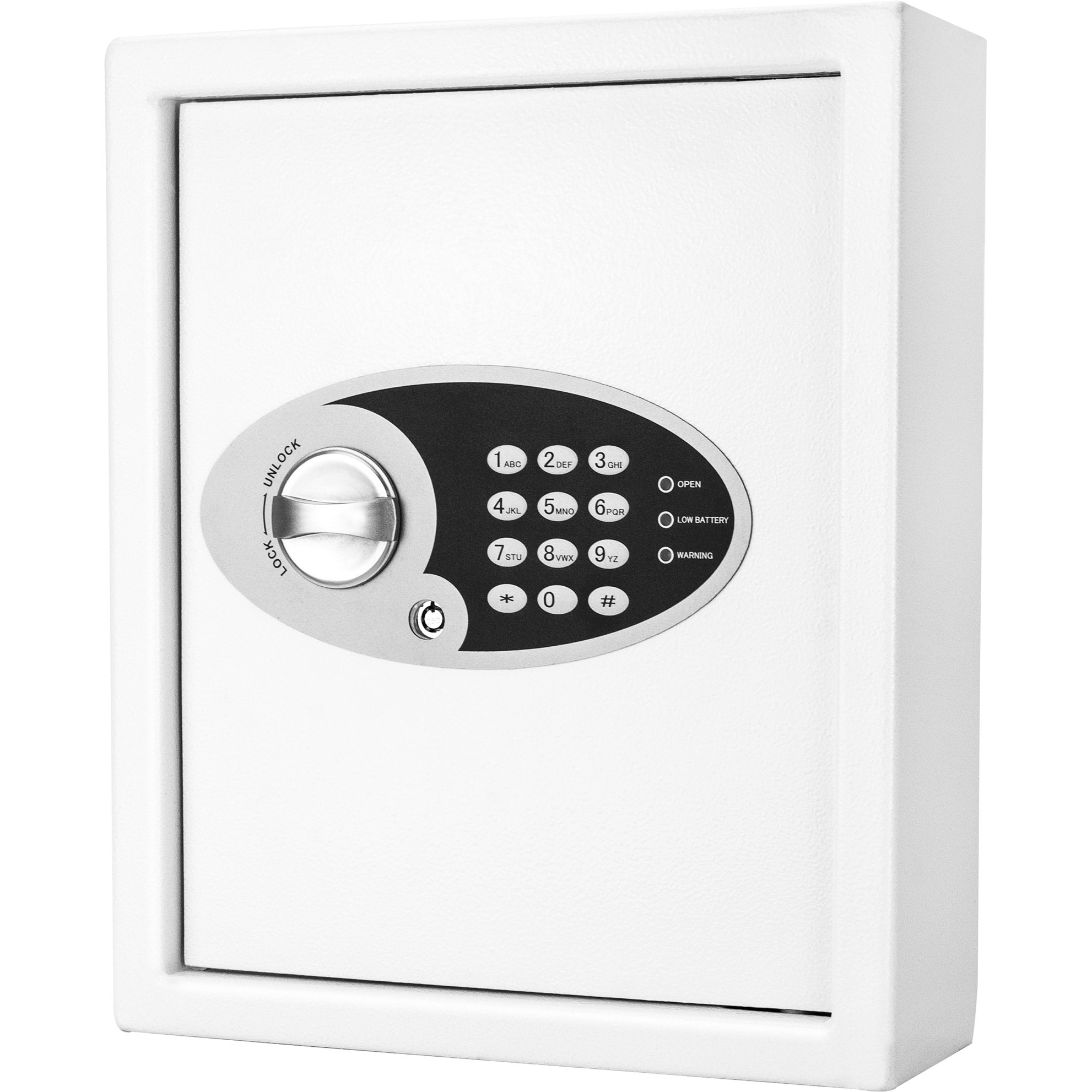 fengshu Digital Keypad Safe Key Cabinet 48 Keys For Wall - Robust Steel ...