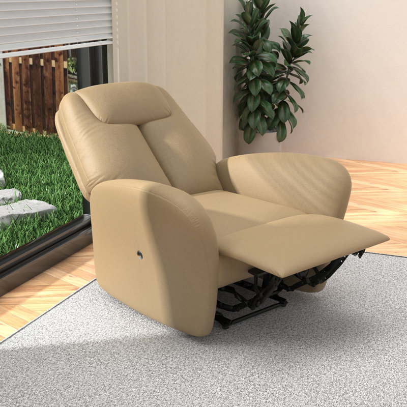 Latitude Run® Tobyas Faux Leather Recliner | Wayfair