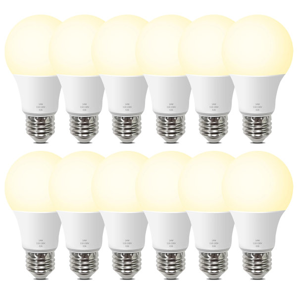 LMISQ A19 Led Light Bulbs, 100 Watt Equivalent Led Bulbs 3000K, 1000Lm ...