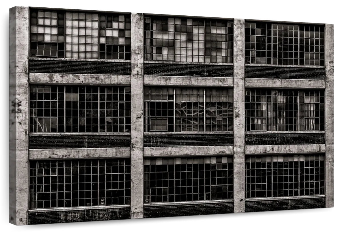 Ebern Designs Lilie Vintage Building Geometry I | Wayfair