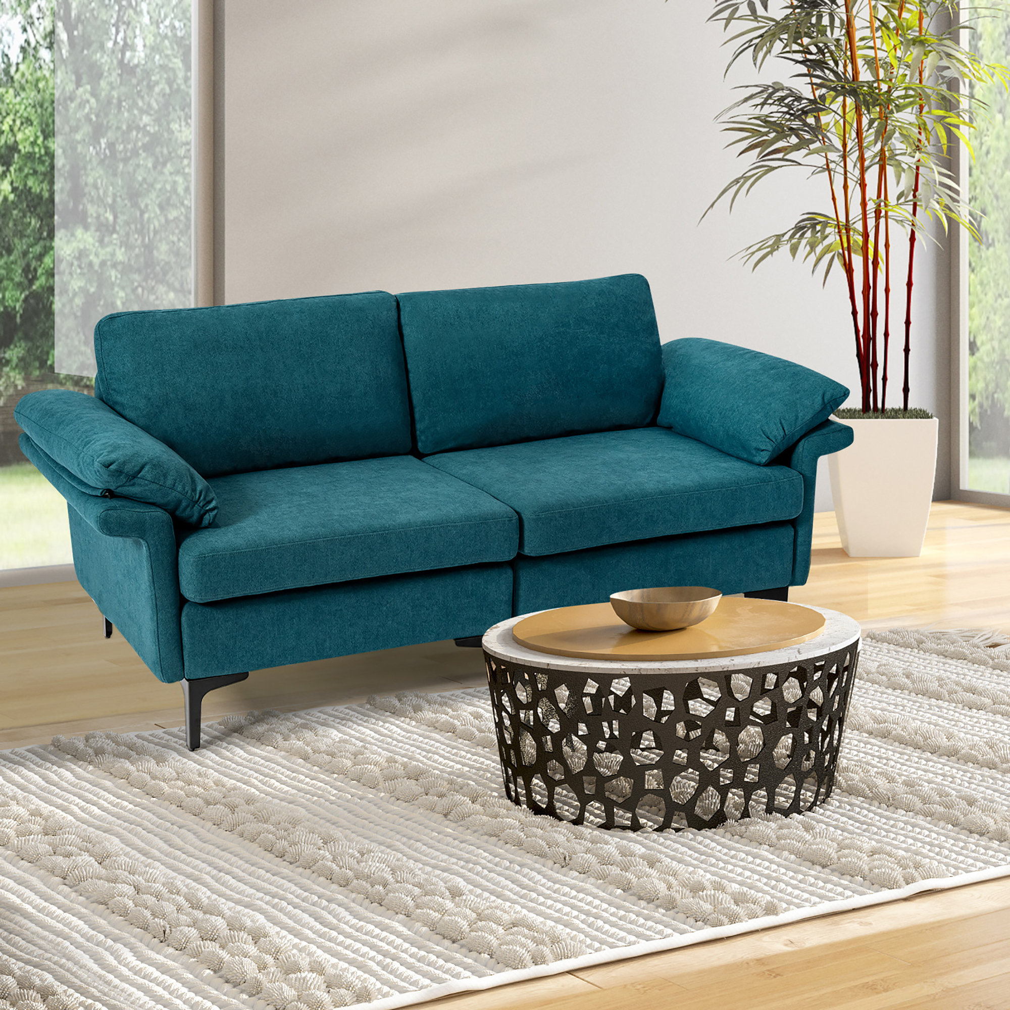George Oliver Jadaan 72.5'' Upholstered Sofa - Wayfair Canada
