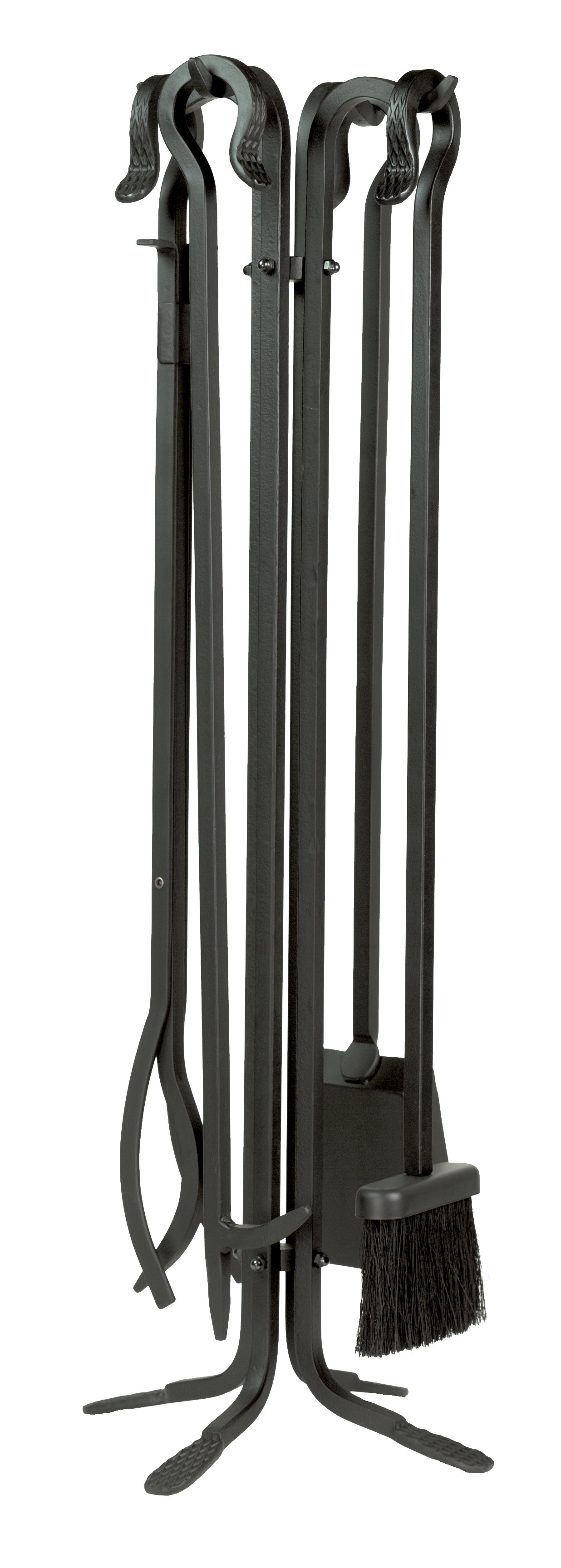 17 Stories Zeeland Steel Fireplace Tool Set | Wayfair