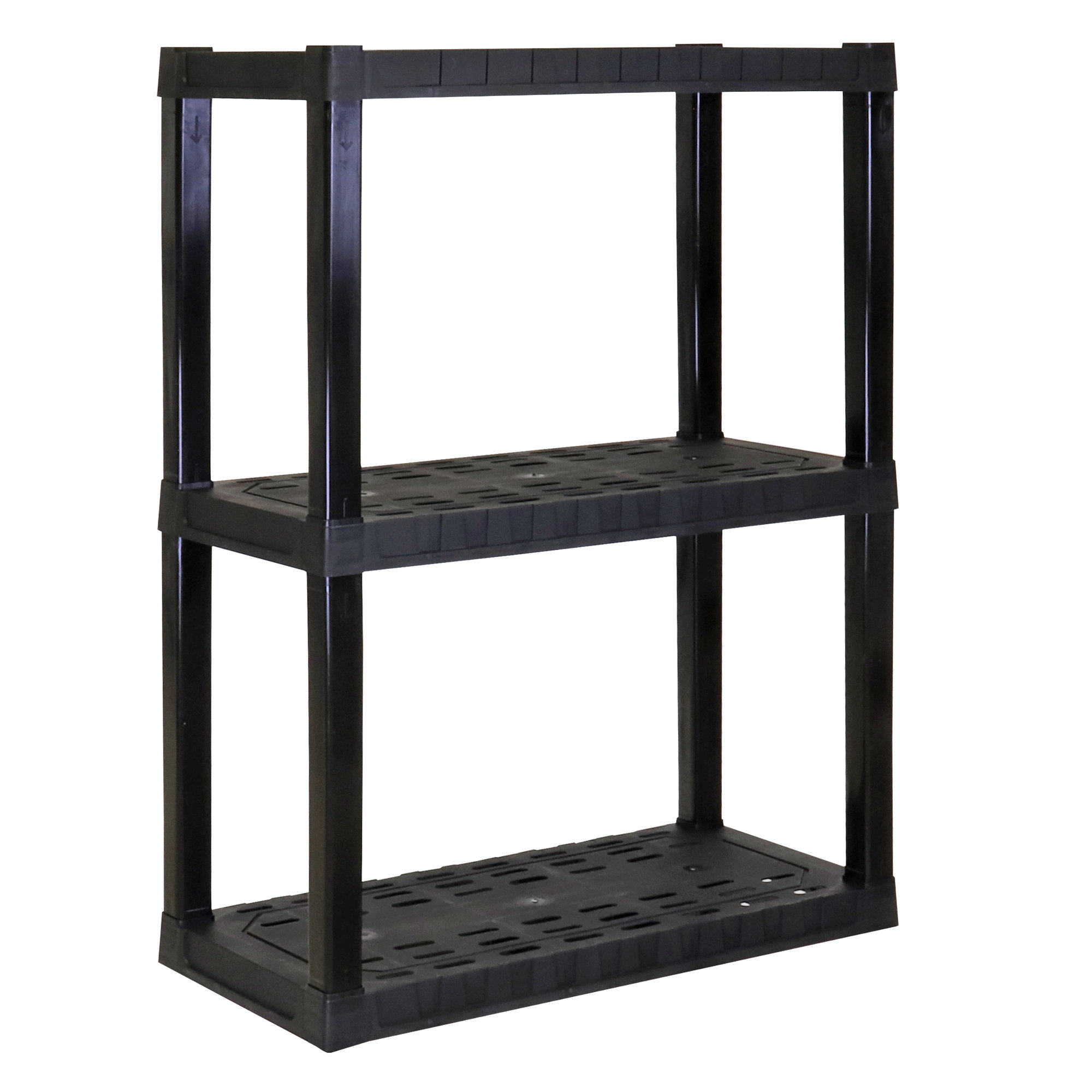 Rebrilliant Natalyah Small 3 Tier Interlocking Shelving Unit ...