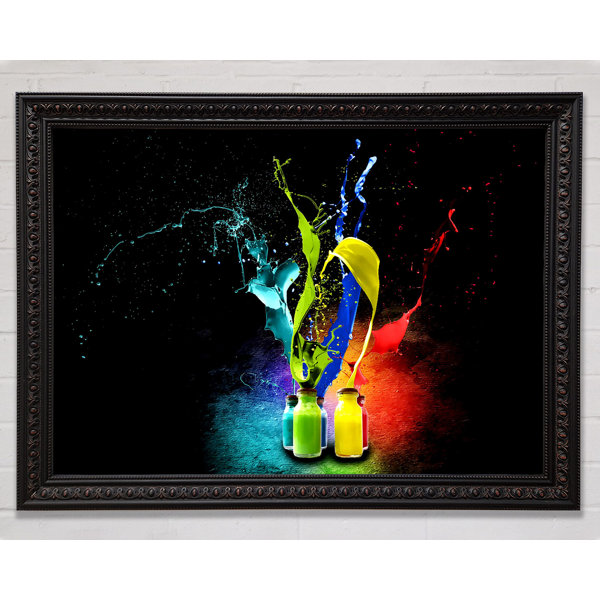 Brayden Studio Splash Of Colours - Single Picture Frame Art Prints ...
