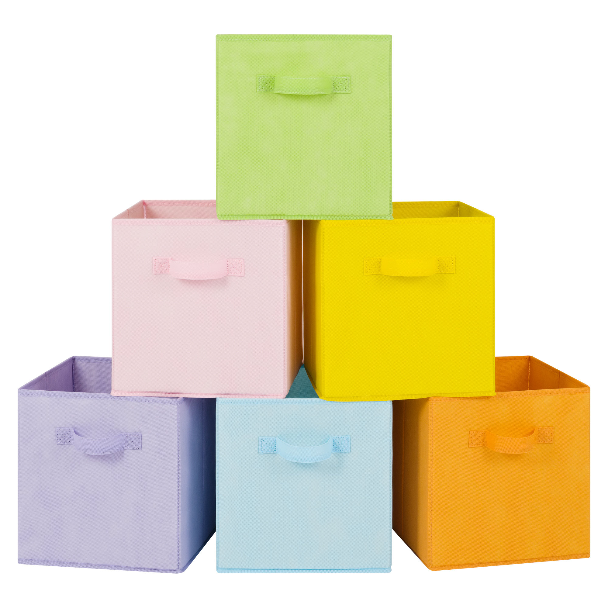 Latitude Run® 6 Pack Fabric Storage Cube & Reviews | Wayfair