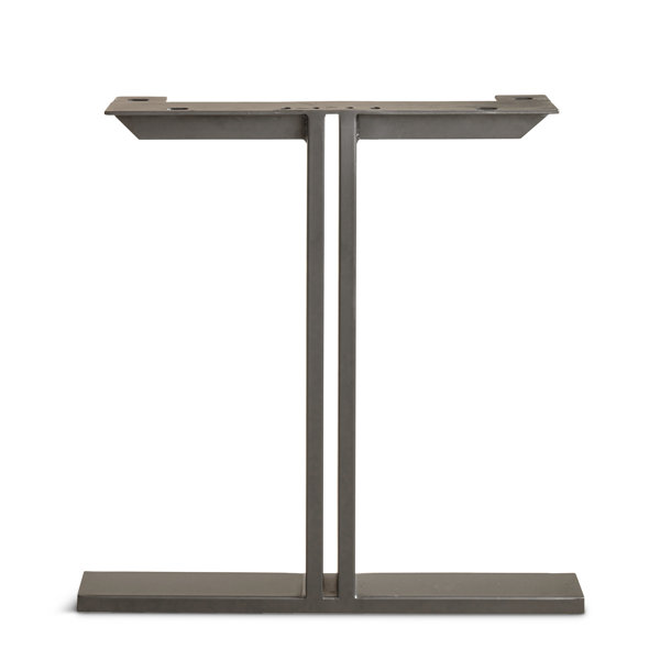 Urbia Industrial 27.5'' 28'' w Aluminum T-Shape Table Base | Wayfair