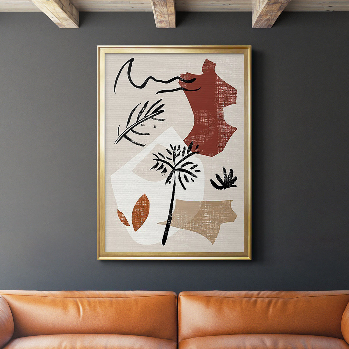 Wexford Home Soft Palms V Premium Framed Print - Ready To Hang-2848215 ...