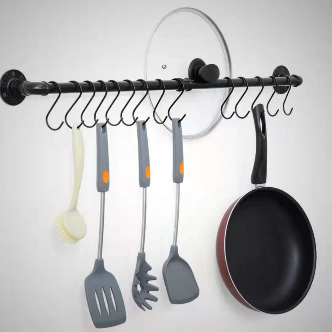 Trent Austin Design Industrial Pipe Wall Mounted Pot Rack & Reviews ...