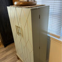 Mercer41 Gints 45" Kitchen Pantry Storage Cabinet with Adjustable ...