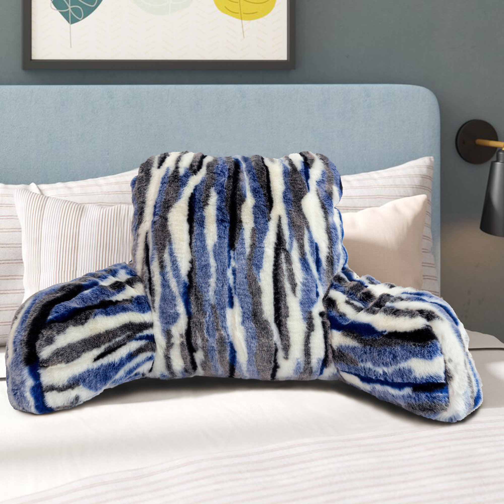 Home Soft Things DO IT YOURSELF Bed Rest Reading Pillow Cover And ...