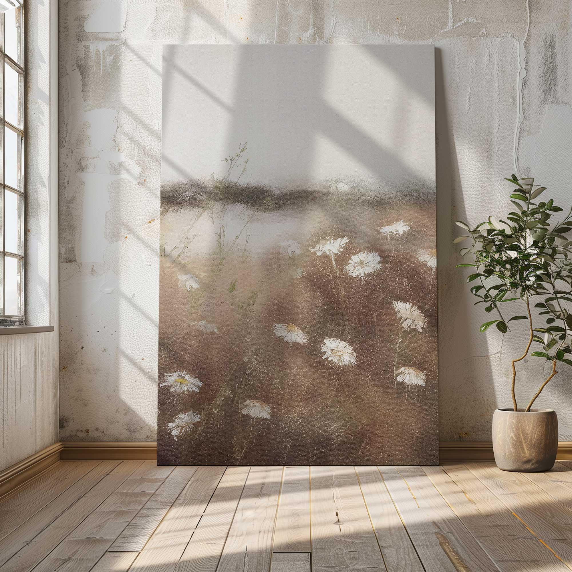 Red Barrel Studio® Misty Meadows II, Large Canvas Print | Wayfair