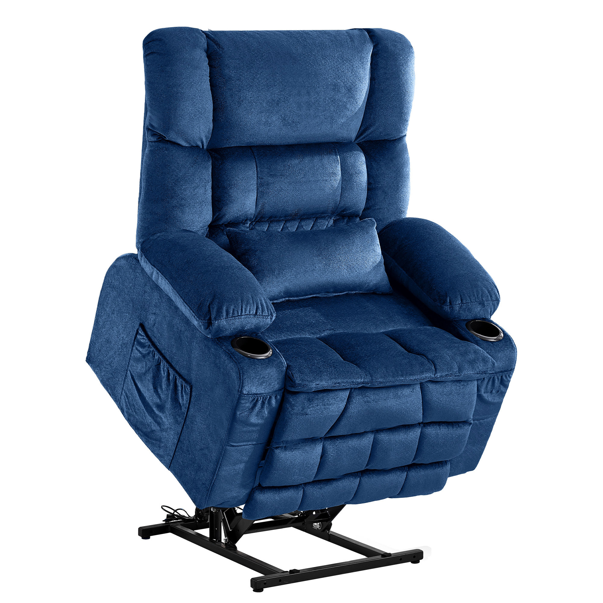 Latitude Run® Dual Motor Large Power Lift Recliner Chair For Elderly ...