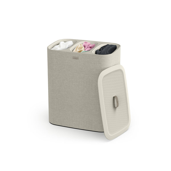 Joseph Joseph Tota Trio 90-liter Laundry Hamper Separation Basket with ...