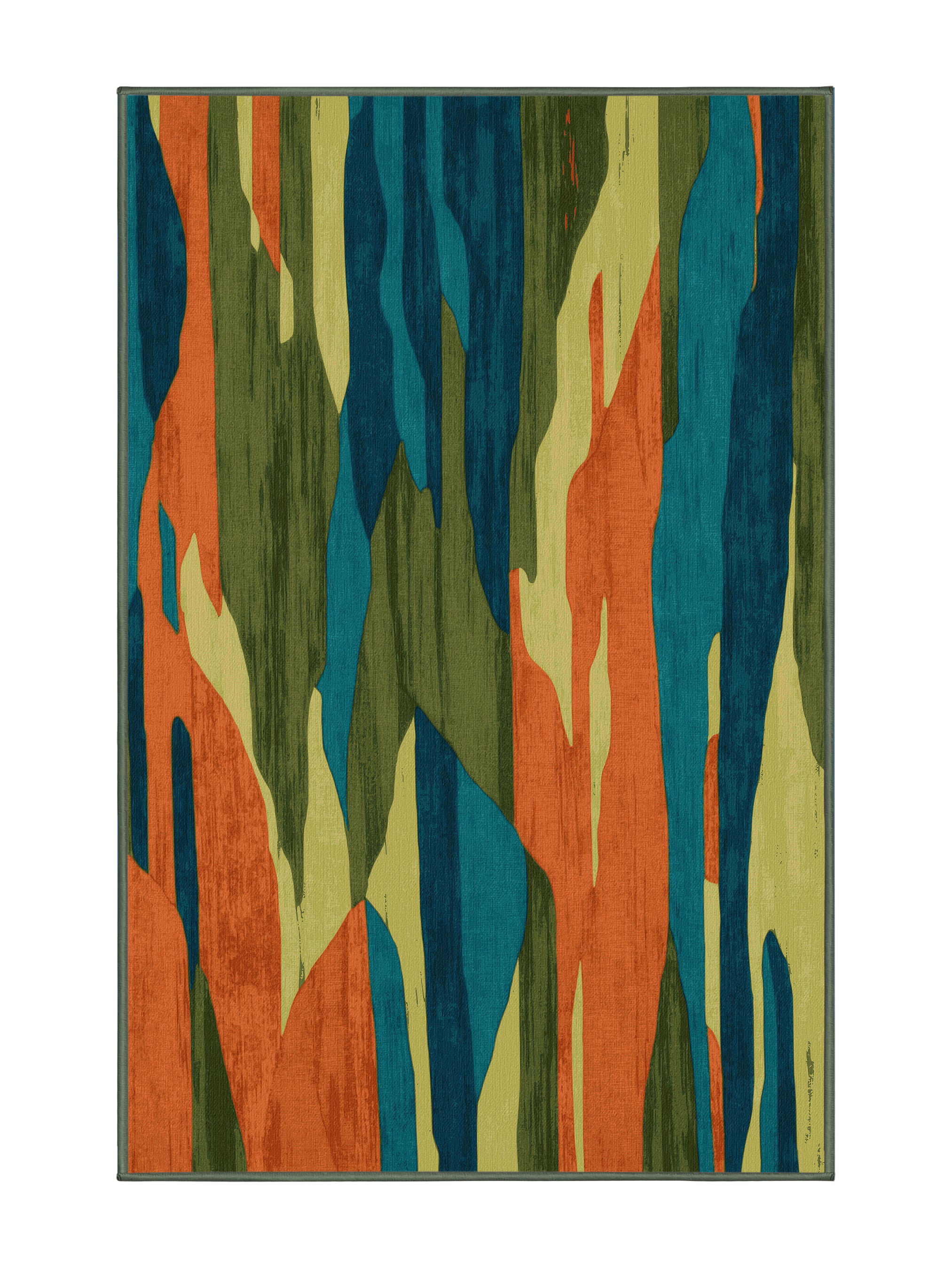 Ivy Bronx Serene Cascade Rug | Wayfair