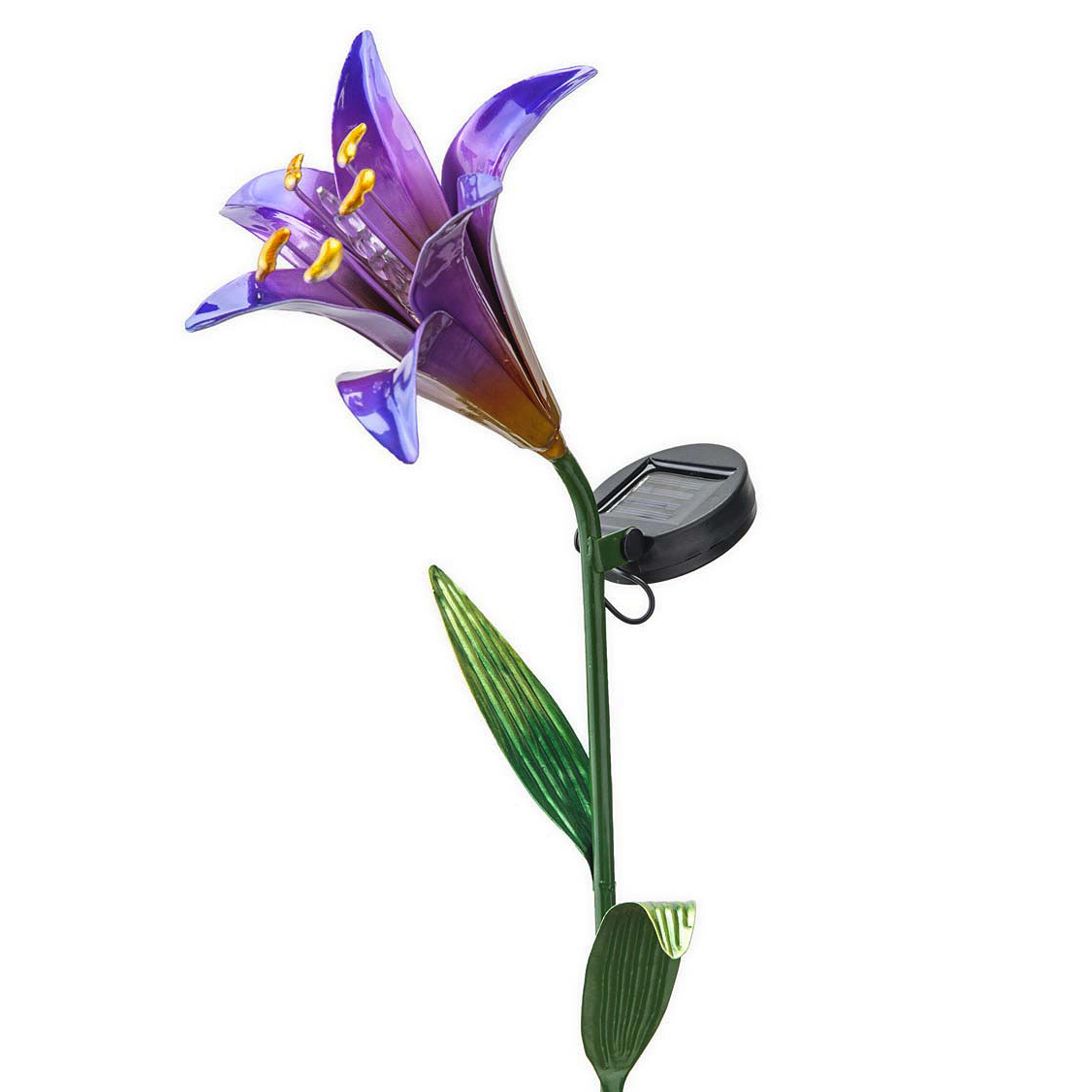 Arlmont & Co. Laanthony Solar LiLy Garden Stake | Wayfair