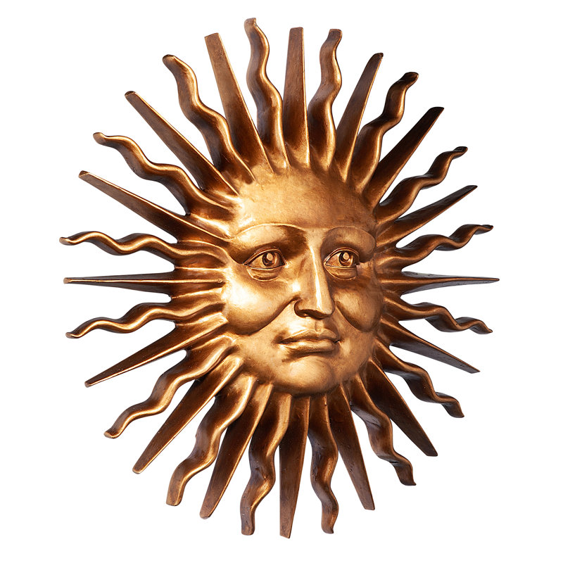 Design Toscano Sloane Greenman Sun Wall Sculpture & Reviews | Wayfair