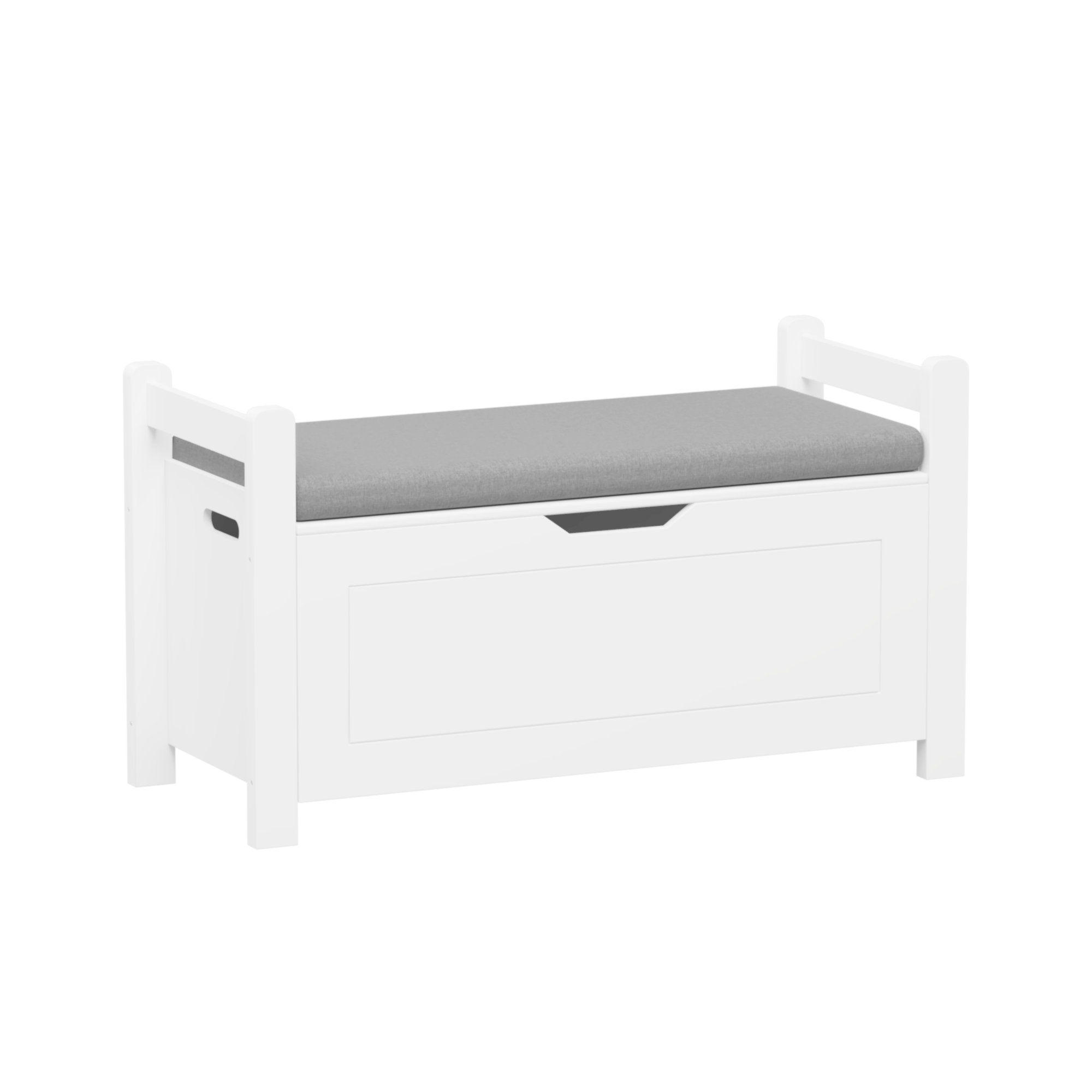 Harriet Bee Jayace Toy Box Chest Toy Storage Bench With Cushion Seat Wayfair