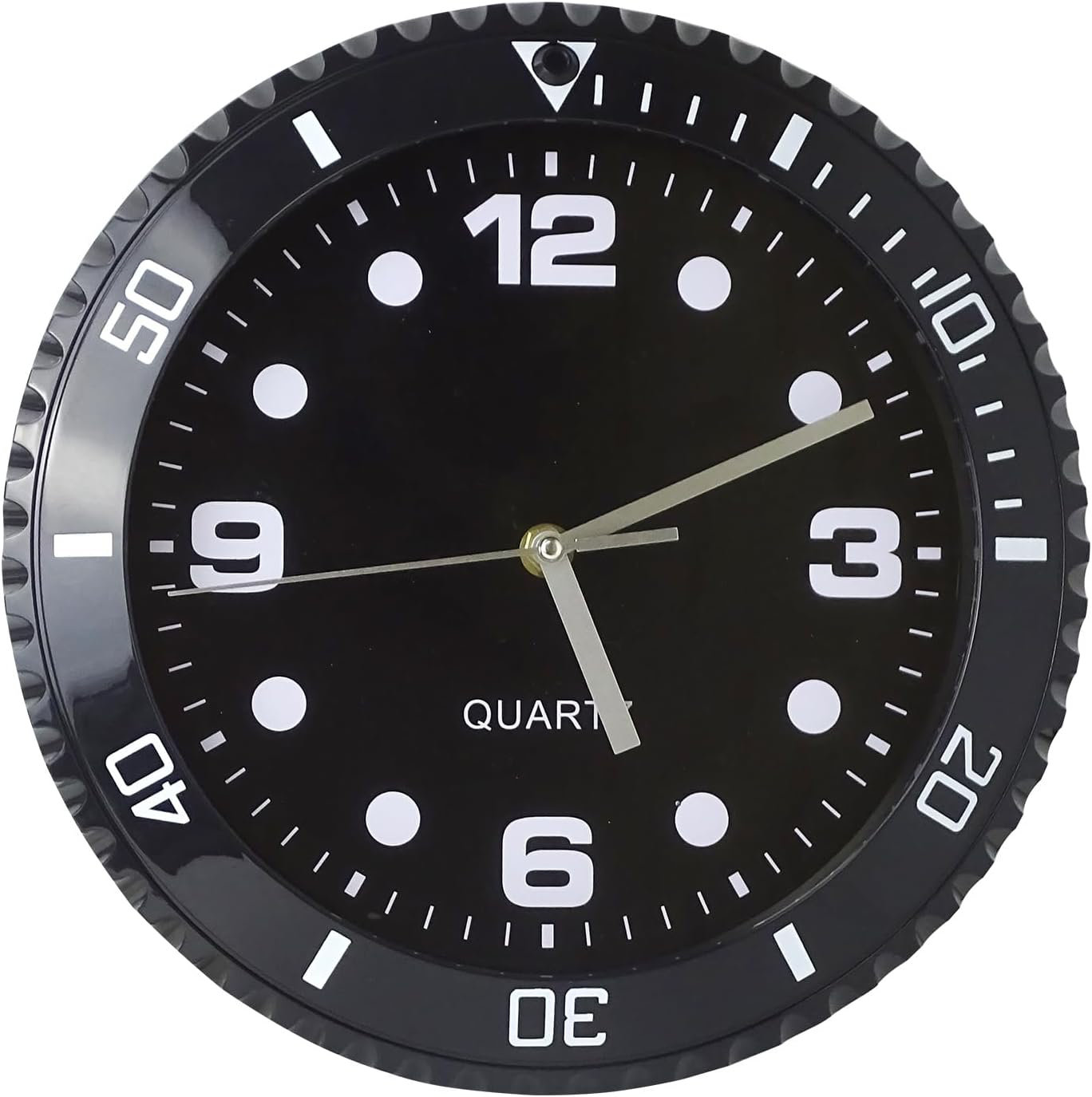 Latitude Run® Wall Clock Clock 11 Inch Silent Clock Quartz Battery Wall ...