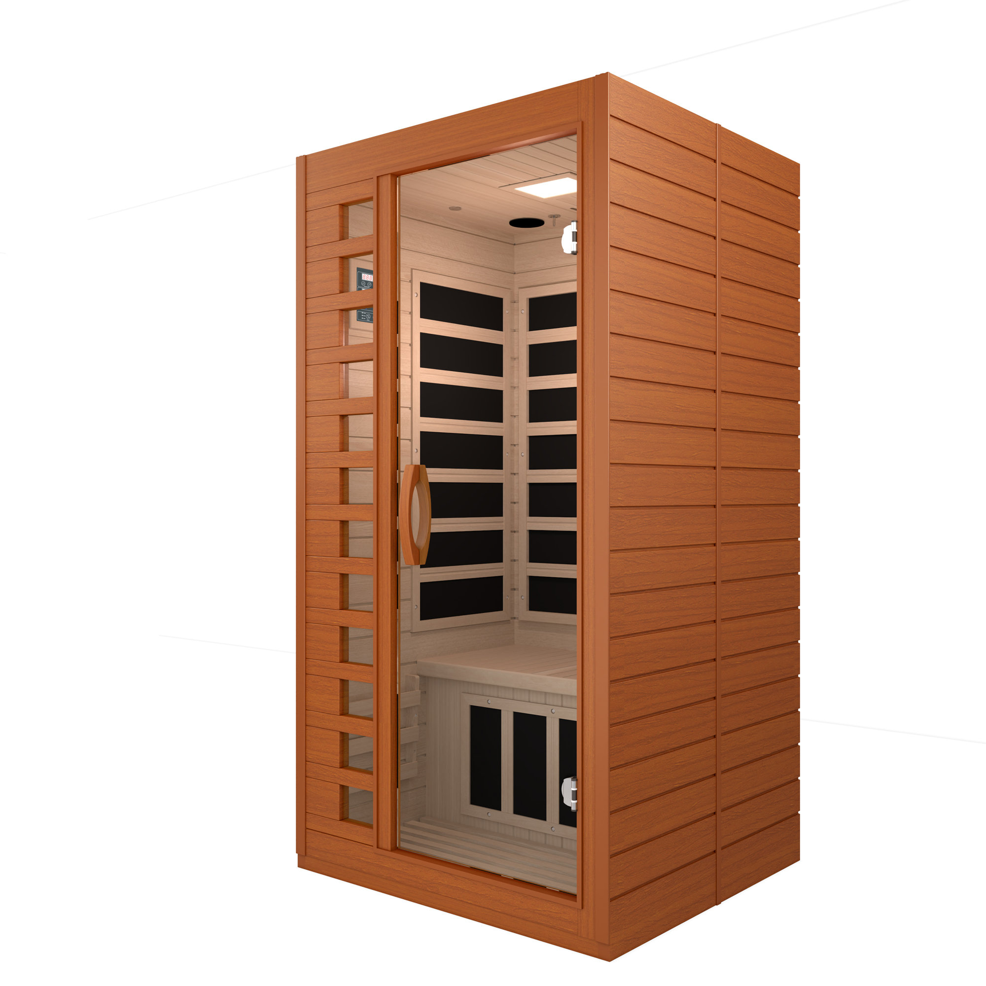 Westinghouse Indoor FAR Infrared Sauna in Hemlock & Reviews | Wayfair