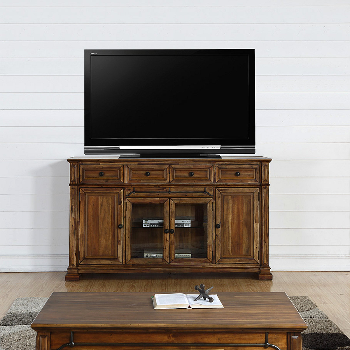 Red Barrel Studio® Miny 72 Inch TV Stand Tv Console Table Modern Tv ...