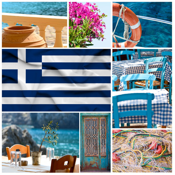 House of Hampton Greece Collage | Wayfair.co.uk