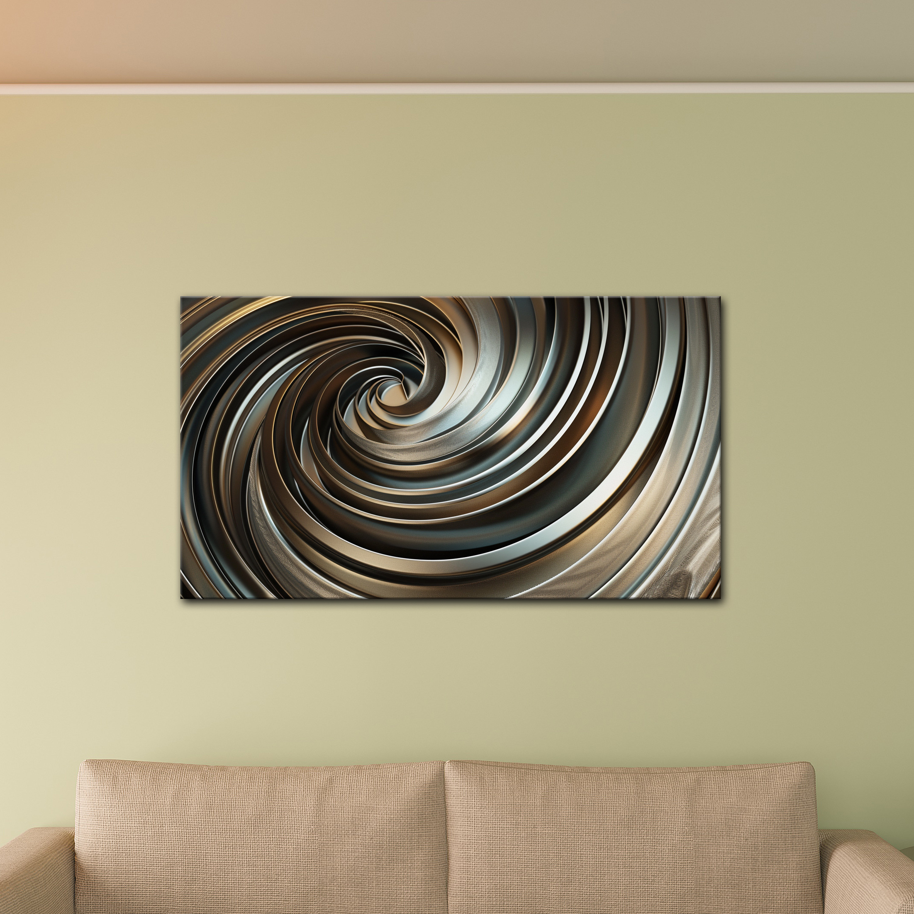 Wrought Studio™ Flow of Time: Spiral Metal Rhymes by Genie's Poems ...