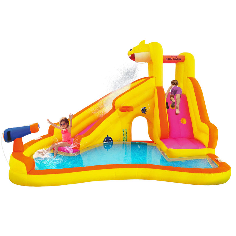 Funormous Baby Shark Inflatable Water Slide | Wayfair