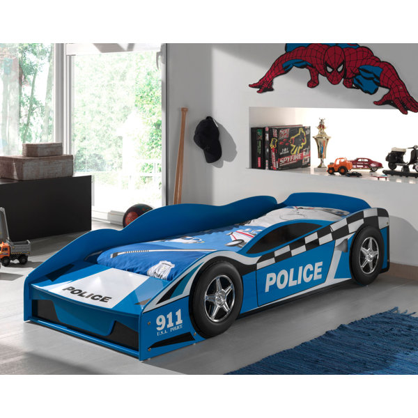Vipack Police Car Bed, 70 x 140 cm | Wayfair.co.uk