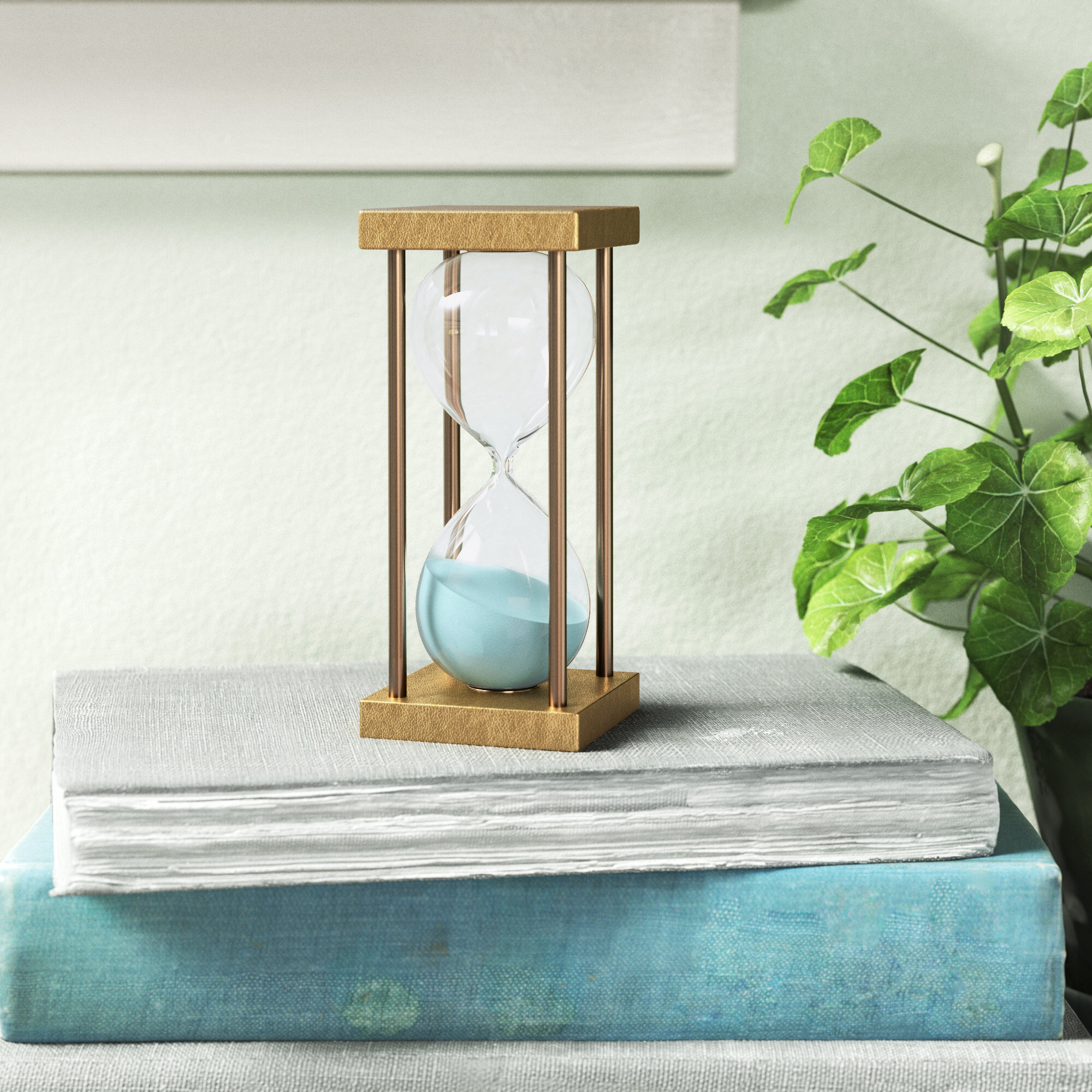 Andover Mills™ Behr Glass 15-Minute Hourglass & Reviews | Wayfair