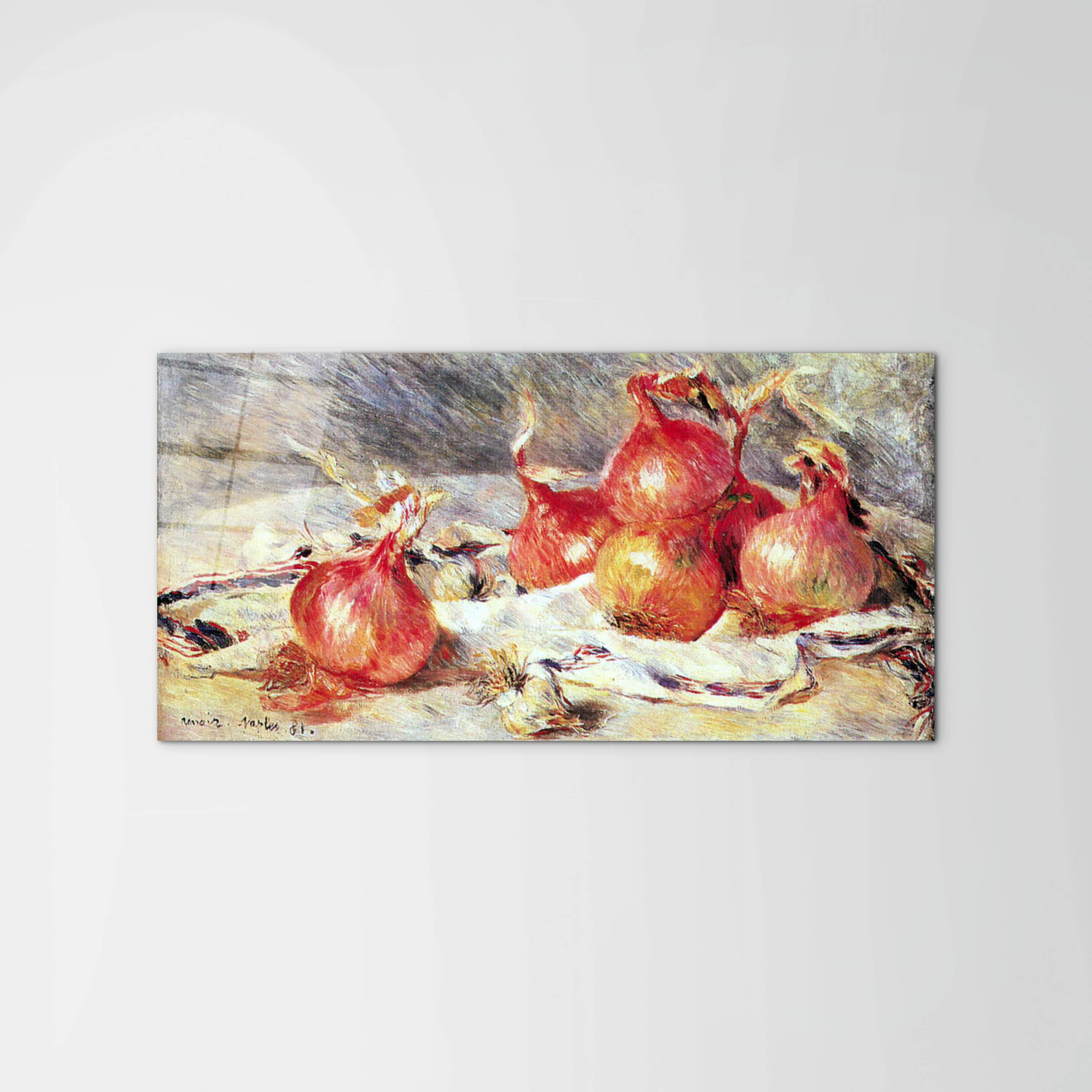 Ebern Designs Onions by Renoir Pierre-Auguste 50cm H x 100cm W High ...