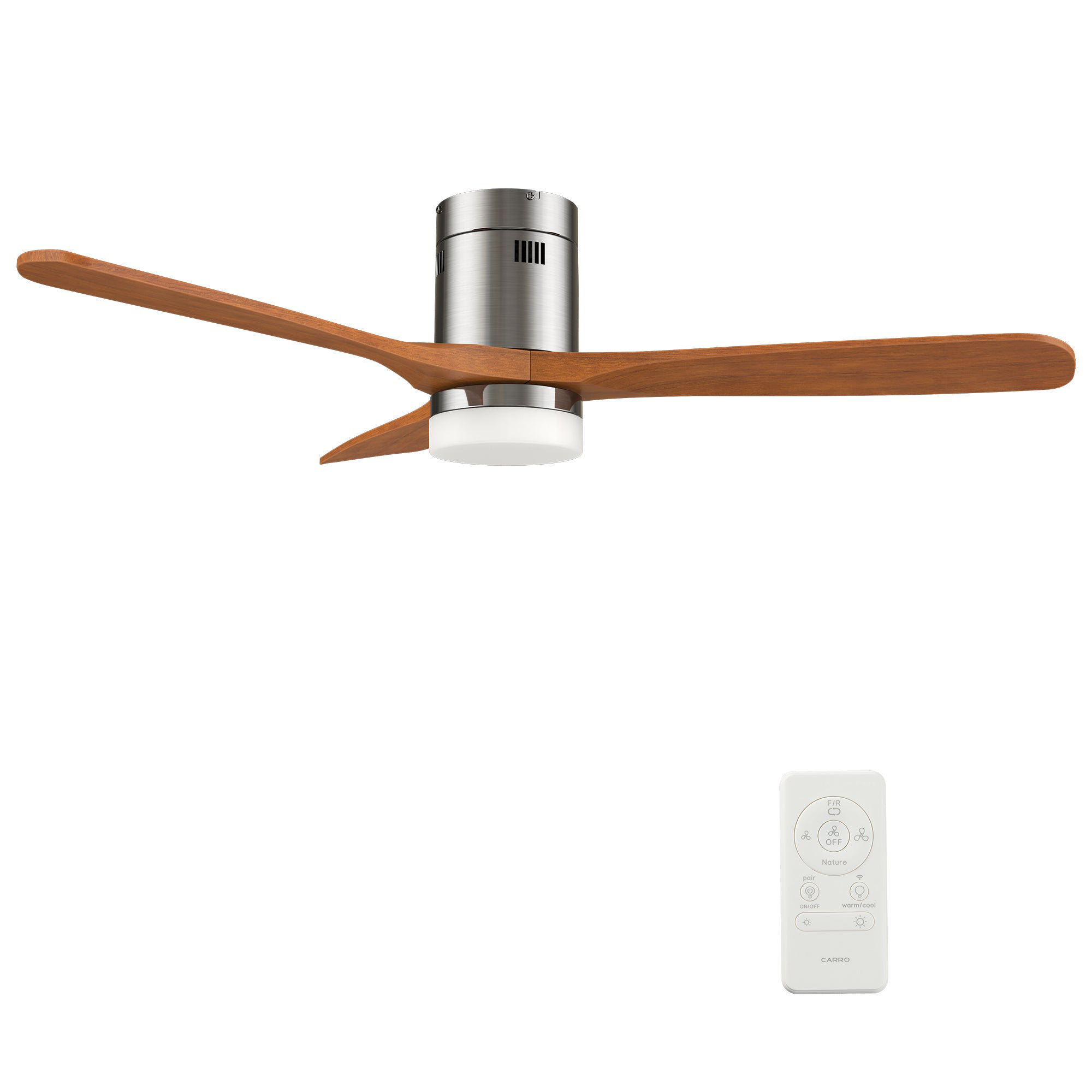 Corrigan Studio® Labelle Smart Ceiling Fan with Remote, Light Kit ...