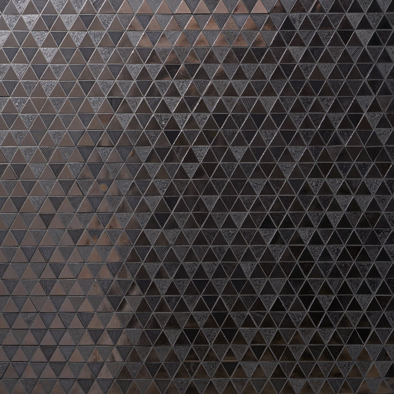 Bond Tile Art Lava Triangle Mosaic Tile (1.07 Sq. Ft. / Each) | Wayfair