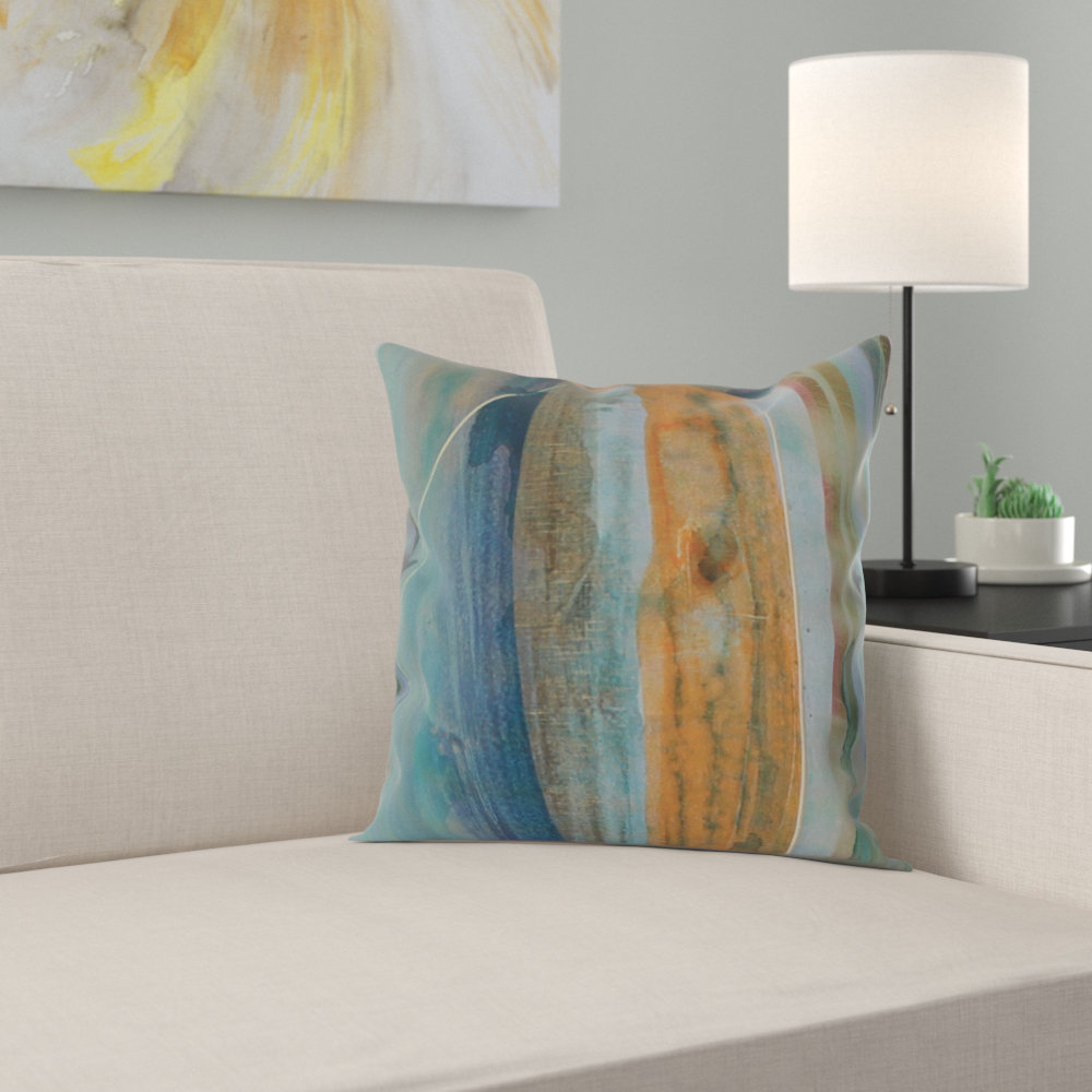 Deny Designs Kent Youngstrom Water Indoor/Outdoor Throw Pillow | Wayfair